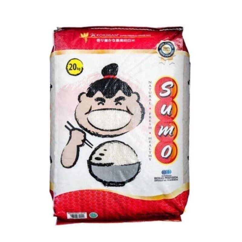 Jual Beras Sumo Premium Kemasan Merah 20kg 20 kg | Shopee Indonesia
