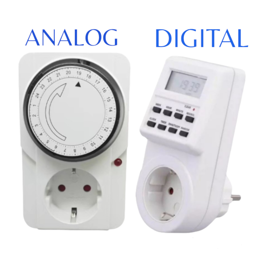 Jual STOP KONTAK TIMER DIGITAL ANALOG ON OFF LISTRIK OTOMATIS MANUAL 24 ...