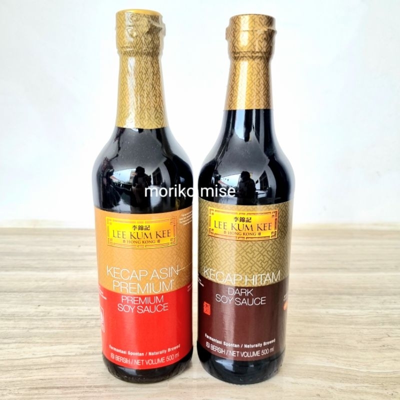 Jual [ 500 ml ] lee kum kee soy sauce light soy sauce dark soy sauce kecap asin premium / kecap ...
