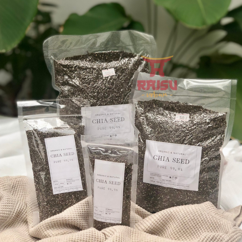 Jual BLACK CHIA SEED ORGANIK MEXICO PREMIUM CIA SEED CHIASEED ORGANIC ...