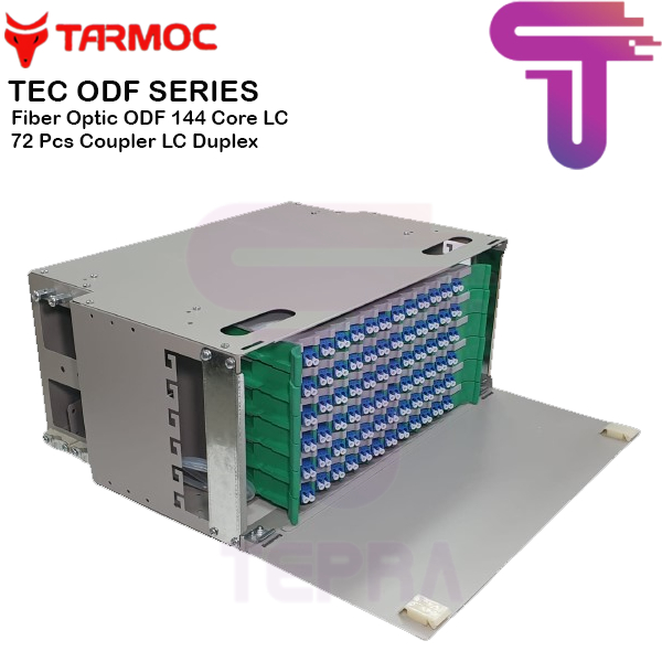 Jual Fiber Optic ODF/OTB 144 Core LC Lengkap Rackmount | ODF 144C LC ...