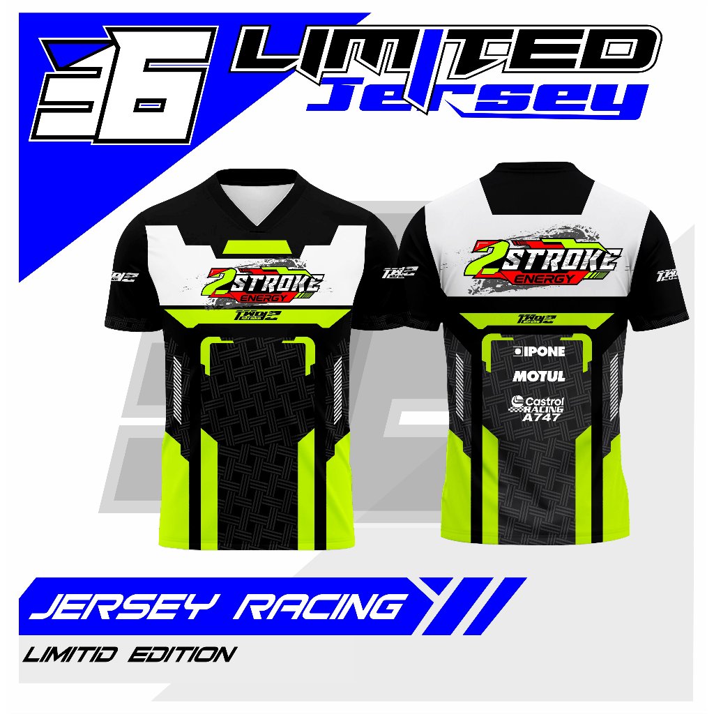 Jual Jersey Racing Kerah Keren Simple Jersey Printing Racing Balap ...