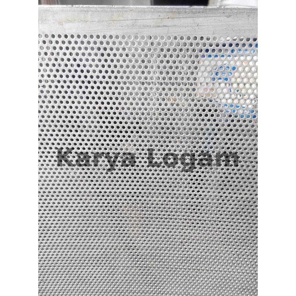 Jual Plat Lubang Stainless / Perforated 304 1.5 mm x 122 cm x 244 cm x ...