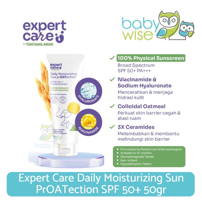 Jual Expert Care Daily Moisturizing Sun PrOATection SPF 50+ - Sunscreen ...