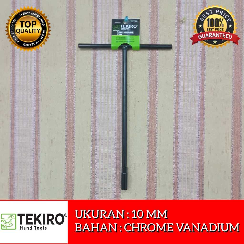 Jual Kunci Sok T Tekiro 10 mm Tekiro Kunci sok T TEKIRO 10 mm Tekiro Kunci shock T kunci sok t ...