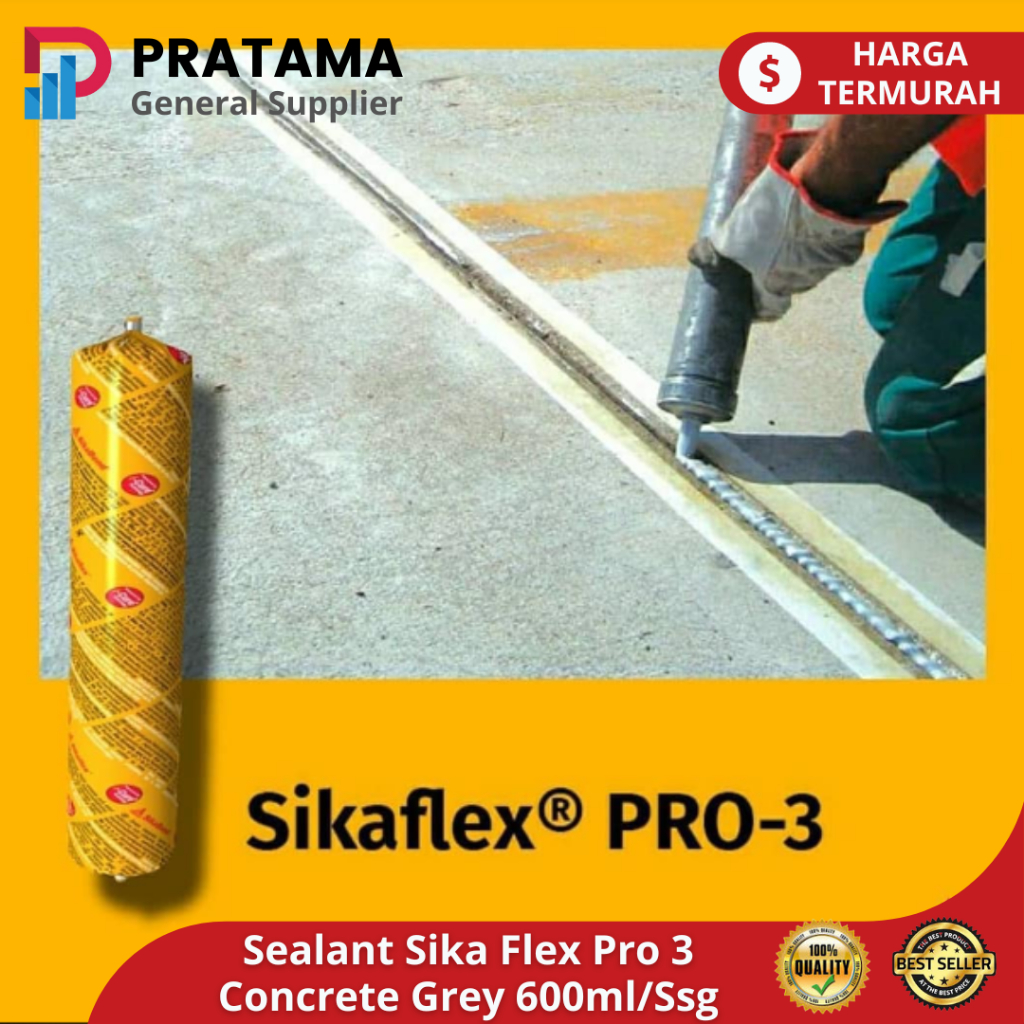 Jual Sealant Sika Flex Pro 3 Concrete Grey 600ml/Ssg Sealant poliuretan ...