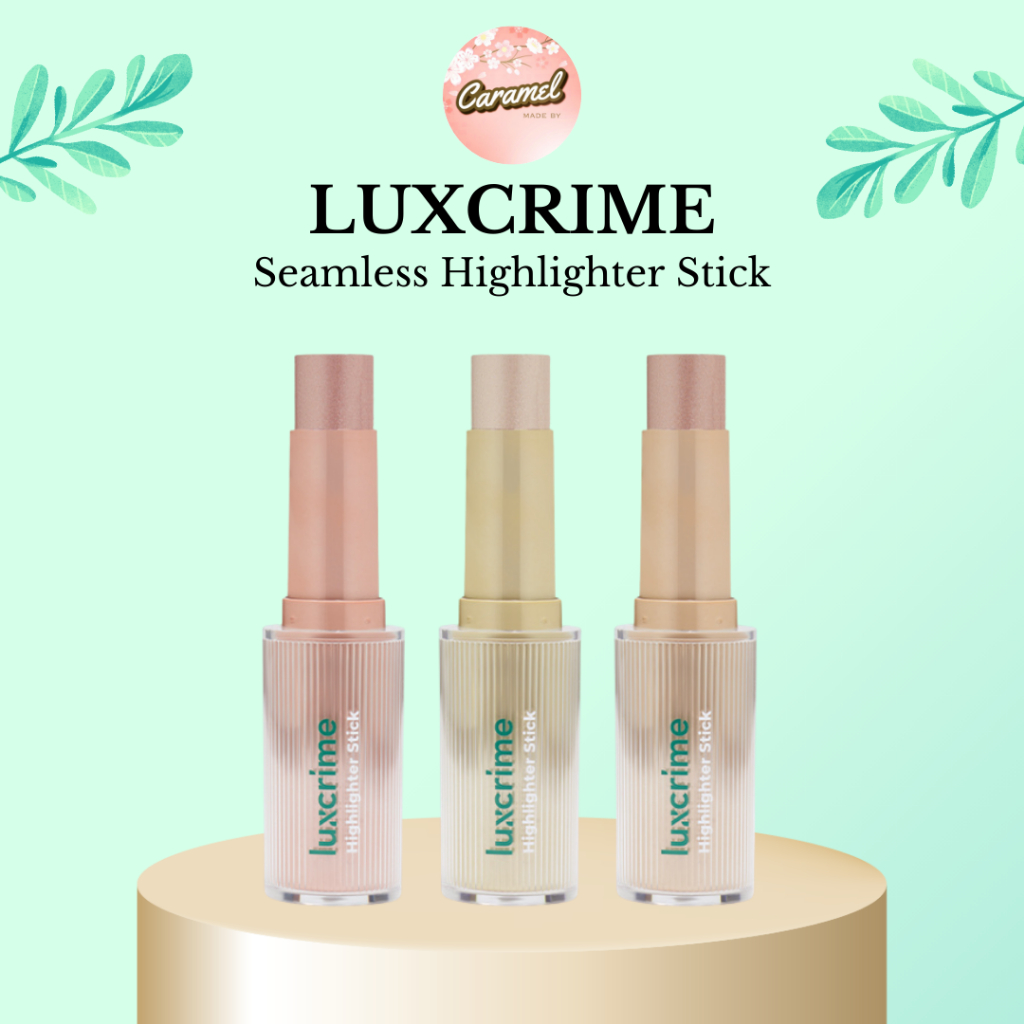 Jual LUXCRIME Seamless Highlighter Stick - Rosie Frostie Goldie ...