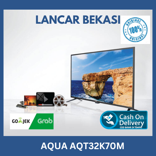 Jual TV LED AQUA AQT32K70M Digital TV HD Ready Miracast (32 Inch ...