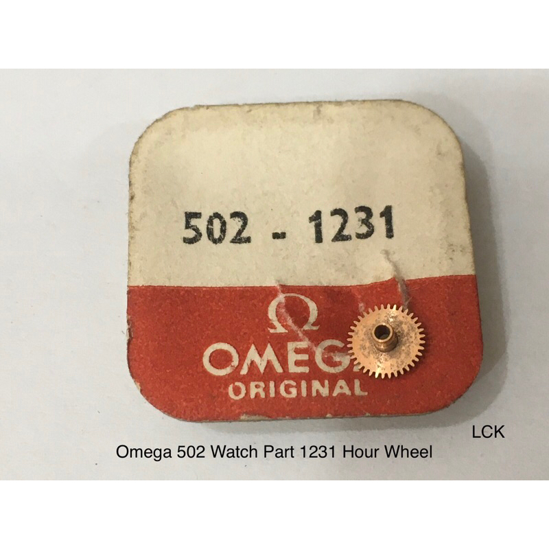 Jual Omega 502 Watch Part 1231 Hour Wheel / Omega 501 Part 1231 untuk ...