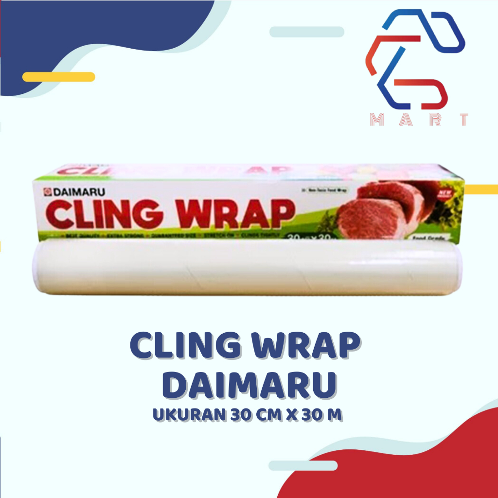 Jual Daimaru Cling Wrap Box 30 CM x 30 M - 1 Pcs | Shopee Indonesia