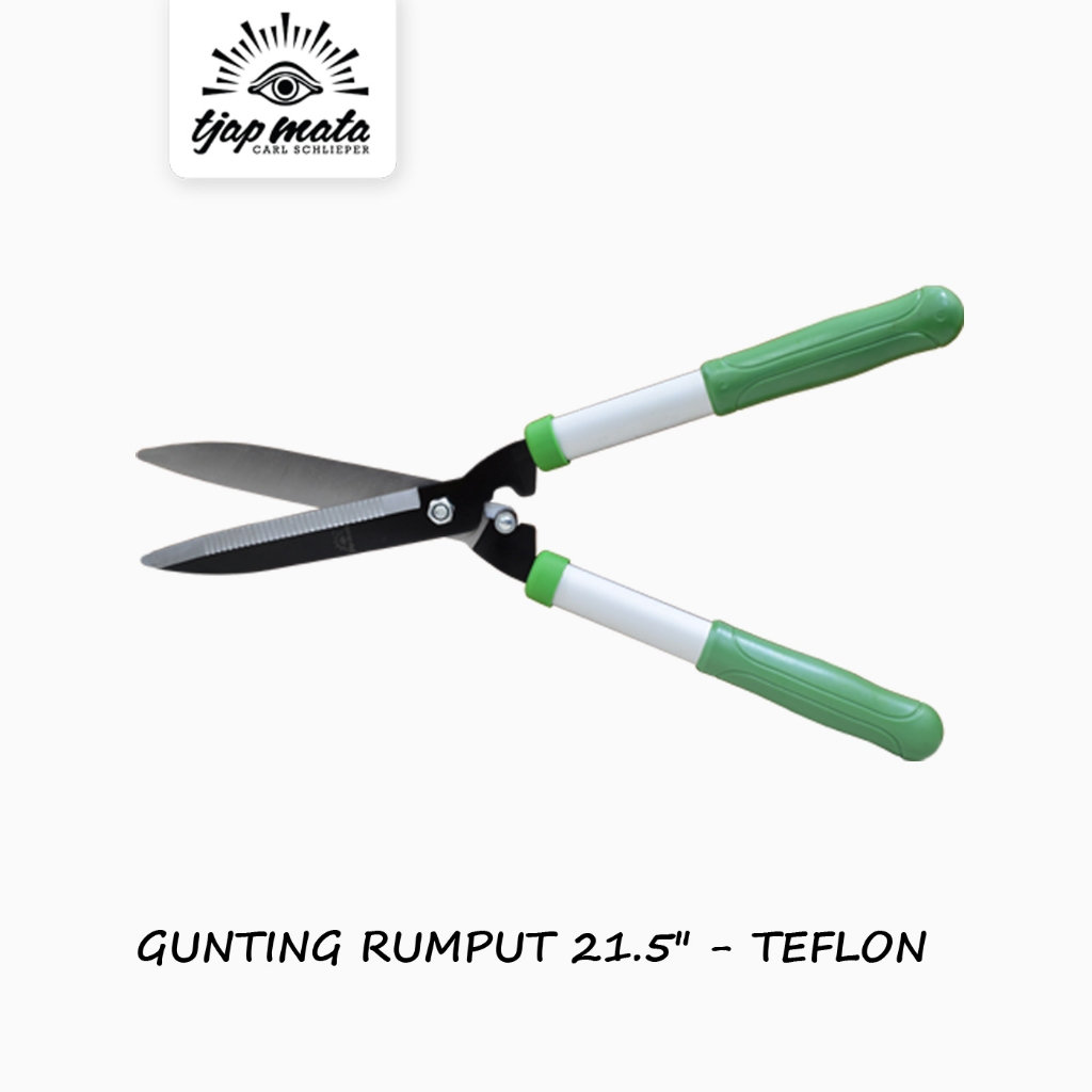 Jual TJAP MATA / CAP MATA Gunting Potong Rumput 21.5" TEFLON (HS-1412 ...