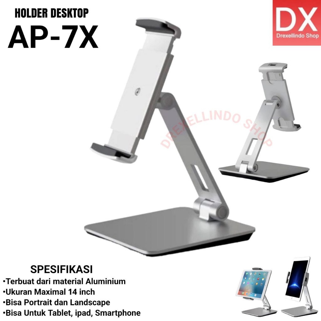 Jual POS Tablet Stand Holder Desktop AP-7X | Shopee Indonesia