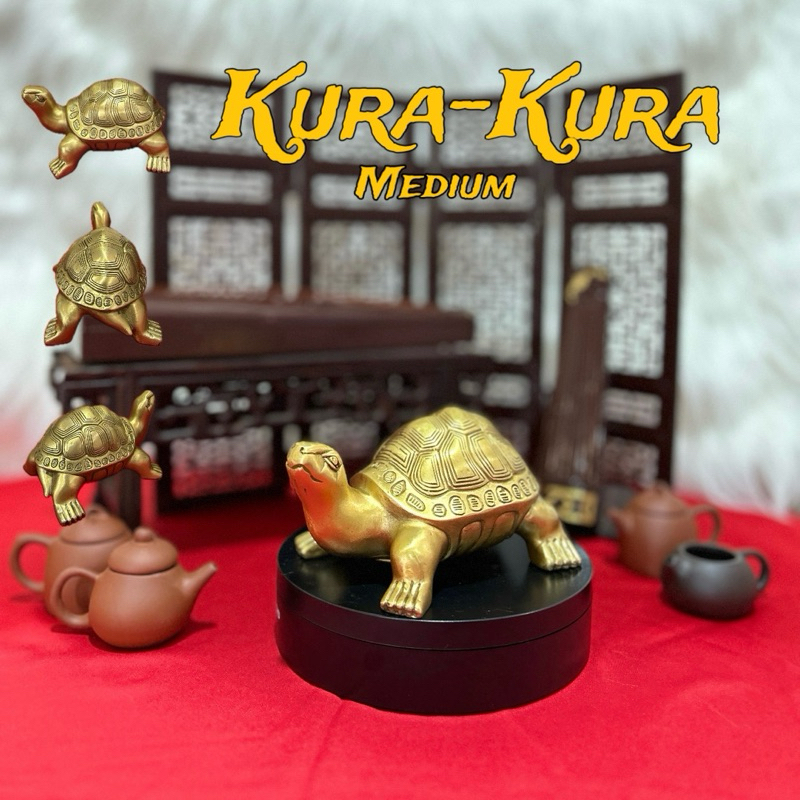 Jual PATUNG KURA KURA TEMBAGA KUNING | Shopee Indonesia