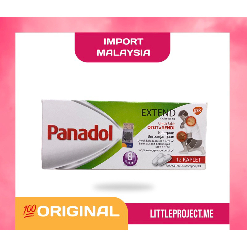 Jual Panadol Extend Malaysia untuk Otot dan Sendi | Shopee Indonesia