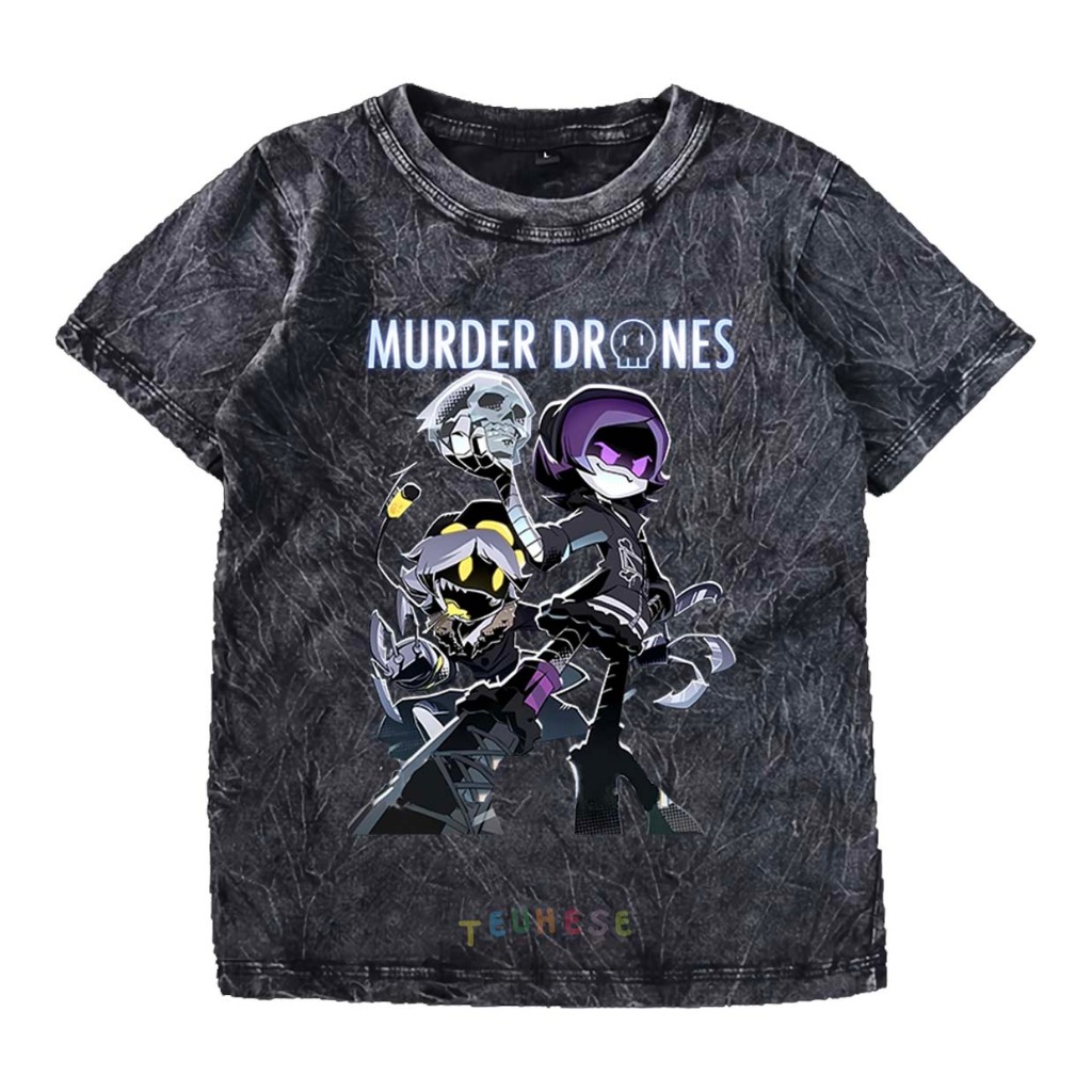 Jual (FREE NAMA) BAJU KAOS ATASAN WASHED ANAK motif karakter animasi ...