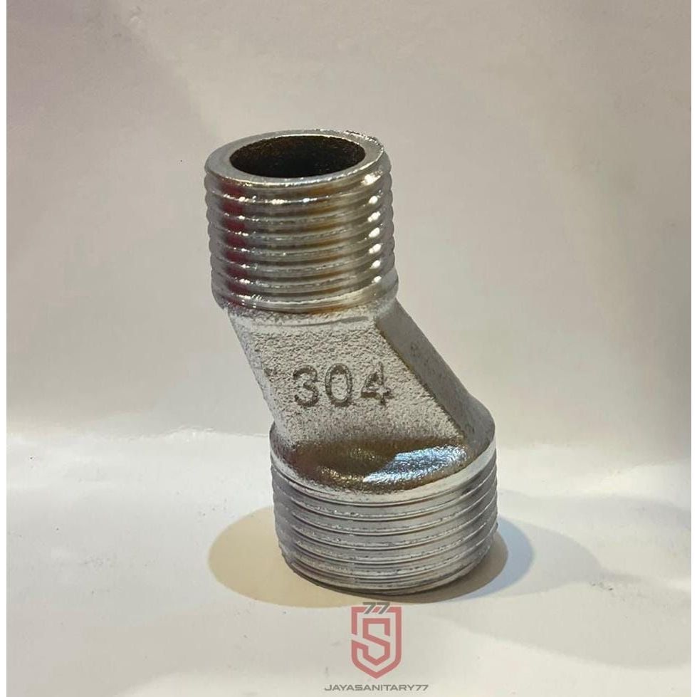 Jual (BISA COD) Double Nepel Kran Bathtub Kran Mixer Kran Air Panas 3/4 ...