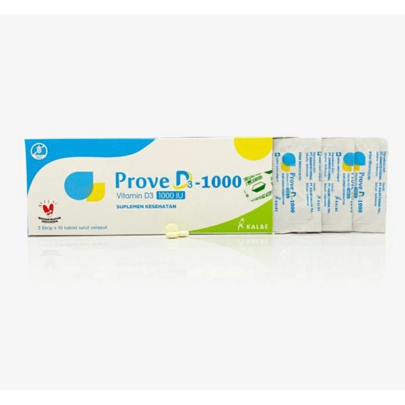 Jual PROVE D3 1000 Per box 30 Tablet | Shopee Indonesia