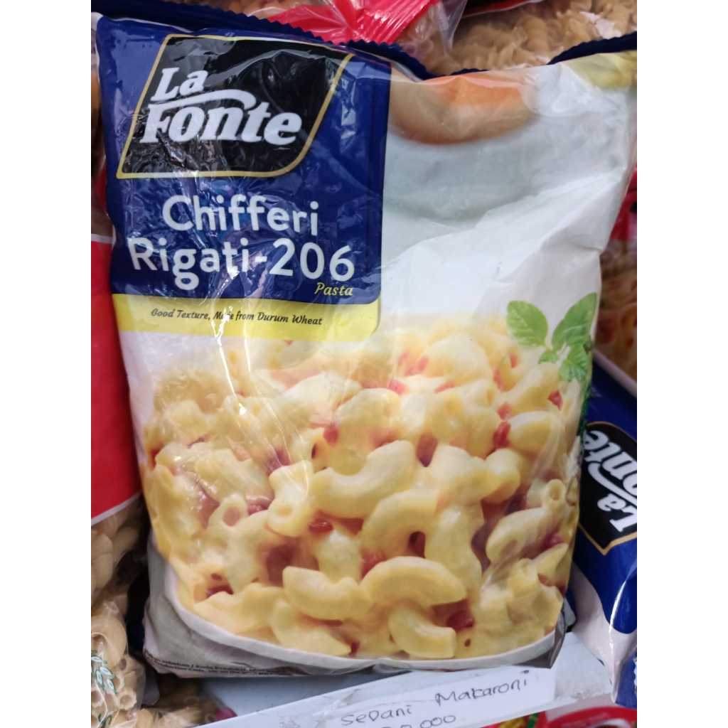 Jual Chifferi Rigati / Lafonte elbow Makaroni 450gr | Shopee Indonesia