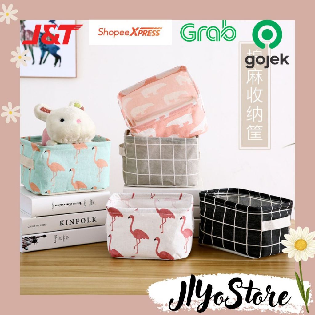 Jual Keranjang Penyimpanan Box Kotak Organizer Rumah Storage ...