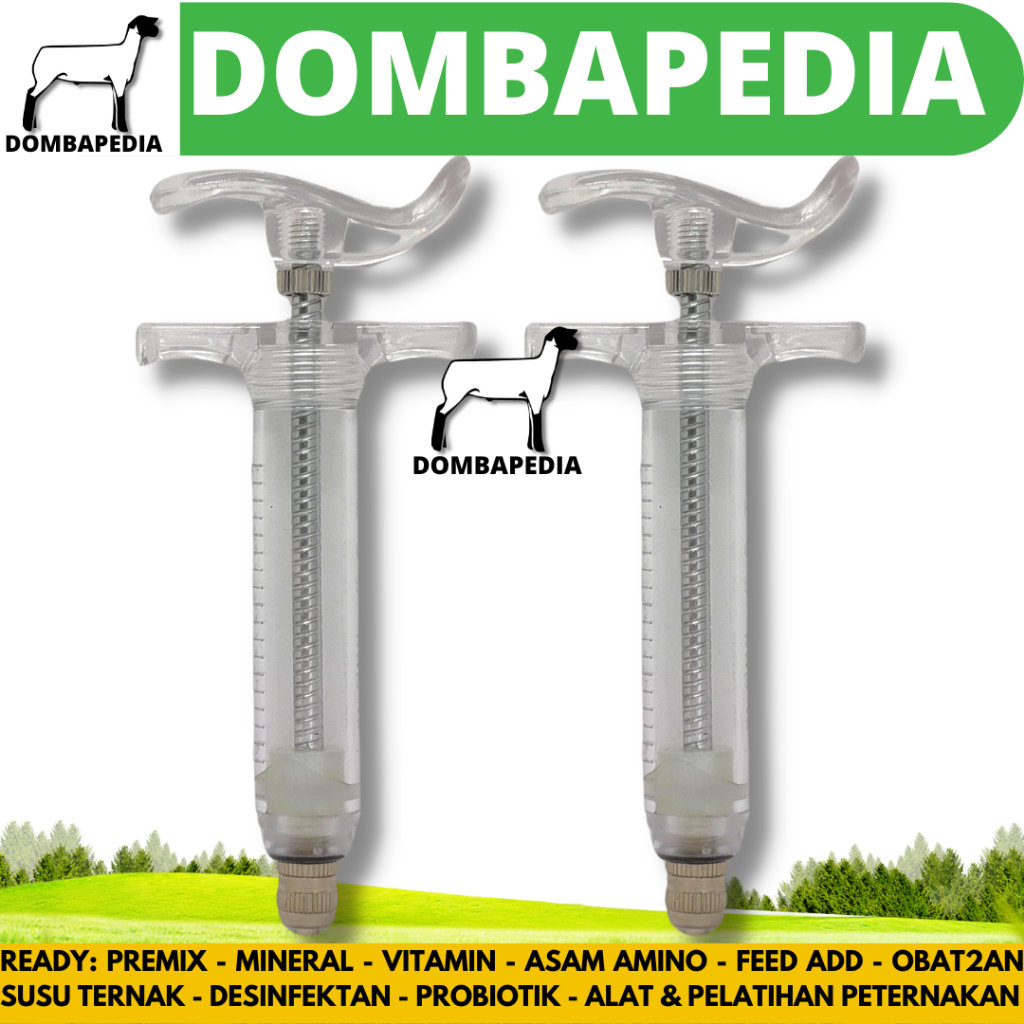 Jual SPUIT MIKA TPX 10ML - Alat Suntikan Sapi kambing Domba - Plastic ...