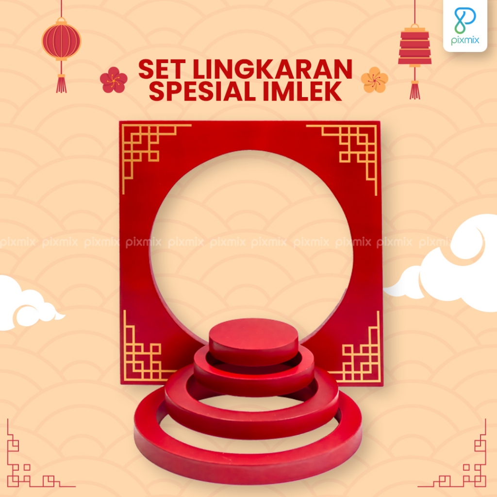 Jual Props Properti Photo Geometry | Imlek / Chinese New Year Series ...