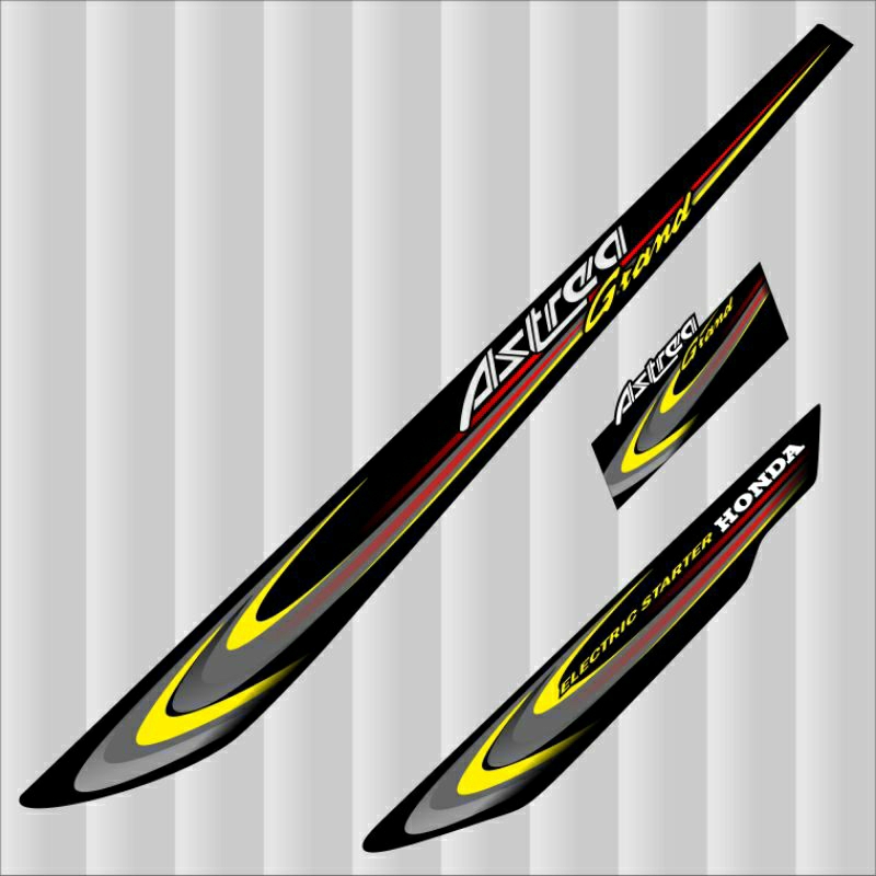 Jual striping astrea grand custom | Shopee Indonesia