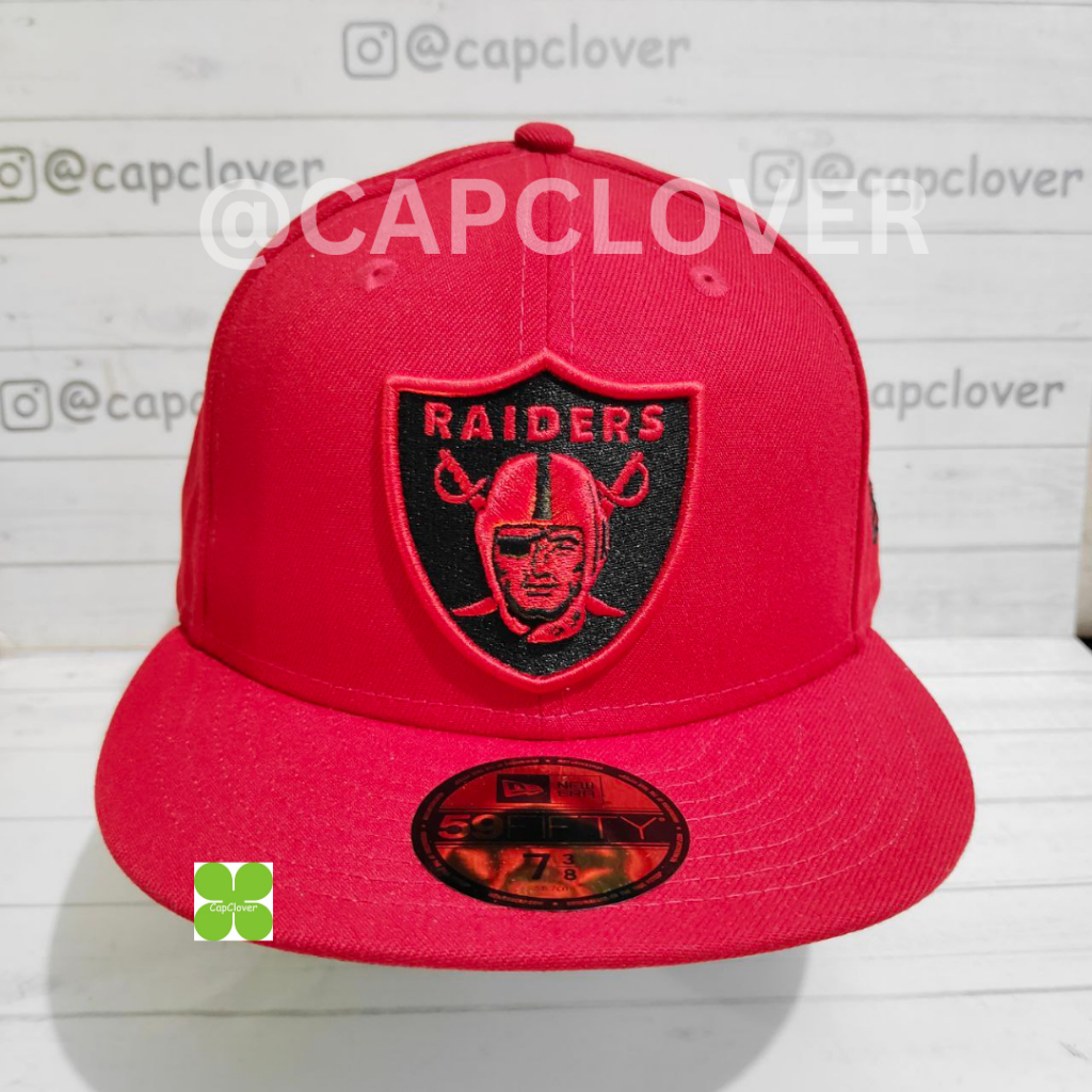 Jual Topi NEW ERA Las Vegas Raiders Scarlet Red 59Fifty | Shopee Indonesia