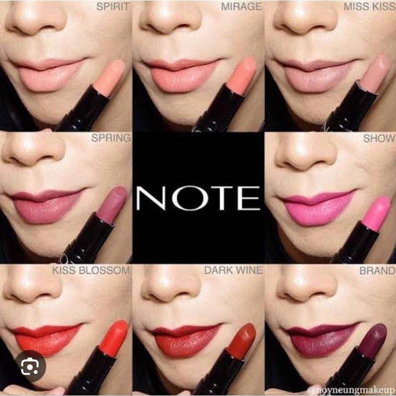 Jual Note mattemoist & mattever lipstick | Shopee Indonesia