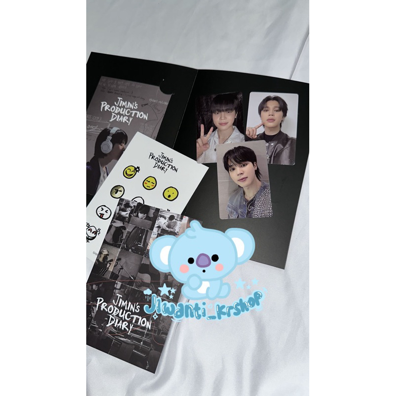 Jual Jimin Production Diary Gift set only | Shopee Indonesia