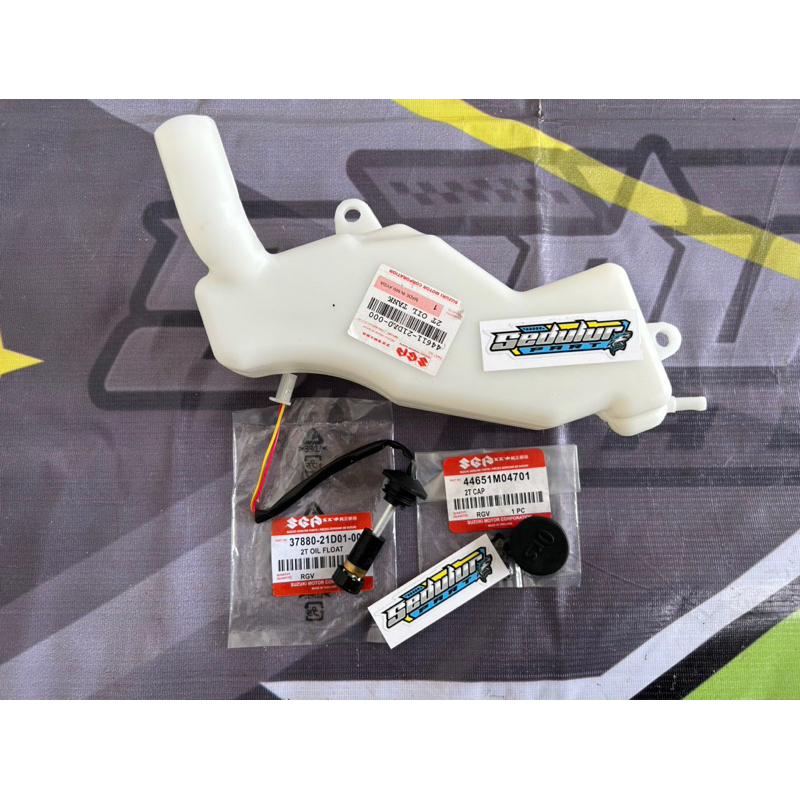 Jual tabung botol wadah oli samping suzuki satria2tak 120ru satria hiu ...