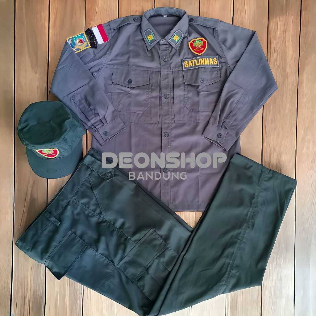 Jual BAJU SERAGAM LINMAS TERBARU LENGKAP pdh satlinmas | Shopee Indonesia