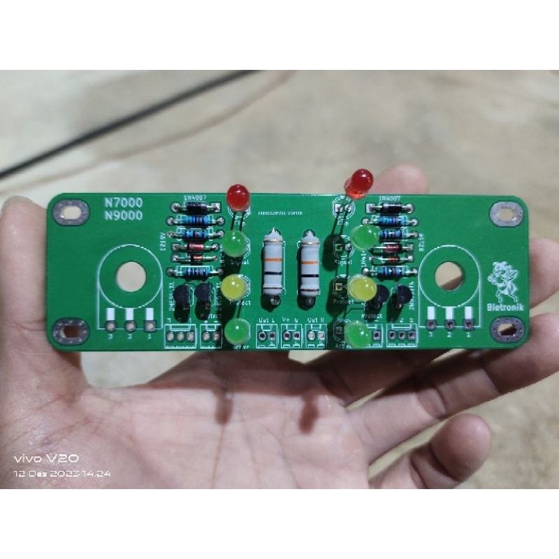 Jual kit panel depan box power N7000 N9000 led display indikator | Shopee Indonesia