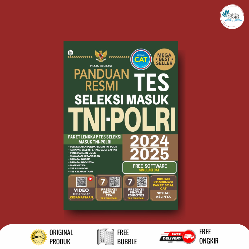 Jual Panduan Resmi Tes Seleksi Masuk Tni Polri 2024 2025 By Praja