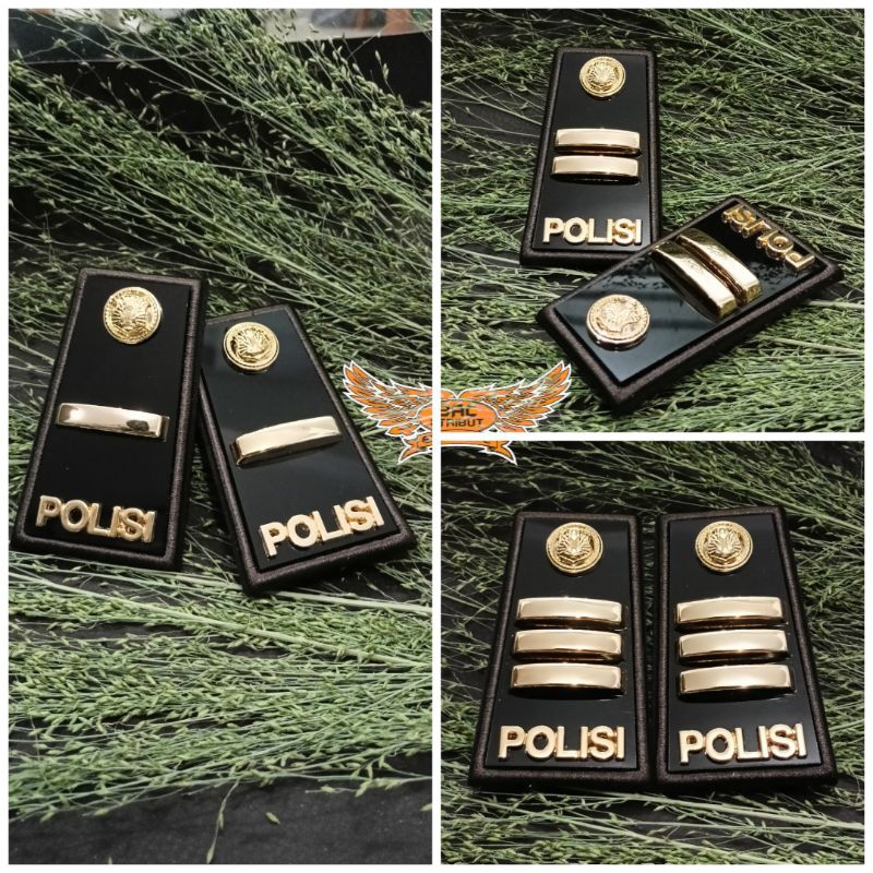 Jual pangkat pdh polisi IPDA/IPTU/AKP exclusive mewah | Shopee Indonesia