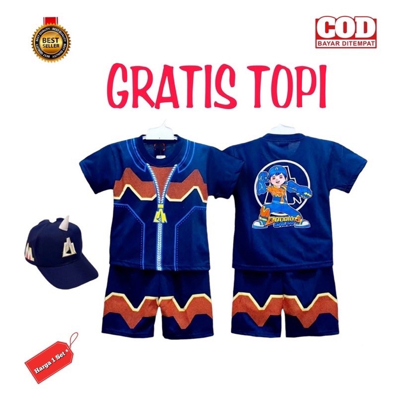 Jual BAJU ANAK BOBOIBOY GRATIS TOPI BOBOIBOY ANAK LAKI LAKI / SETELAN ... Jual BAJU ANAK BOBOIBOY GRATIS TOPI BOBOIBOY ANAK LAKI LAKI / SETELAN ...
