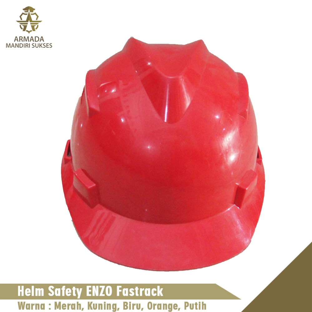 Jual Helm Proyek Safety Enzo Fastrack | Helm Safety | Shopee Indonesia
