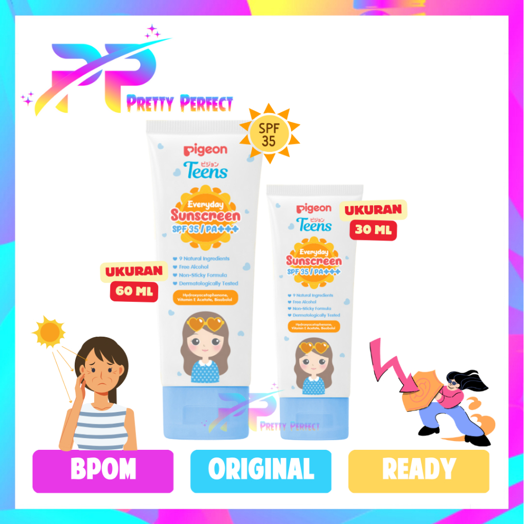 Jual Pigeon Teens Everyday Sunscreen Spf 35 PA+++ | Shopee Indonesia