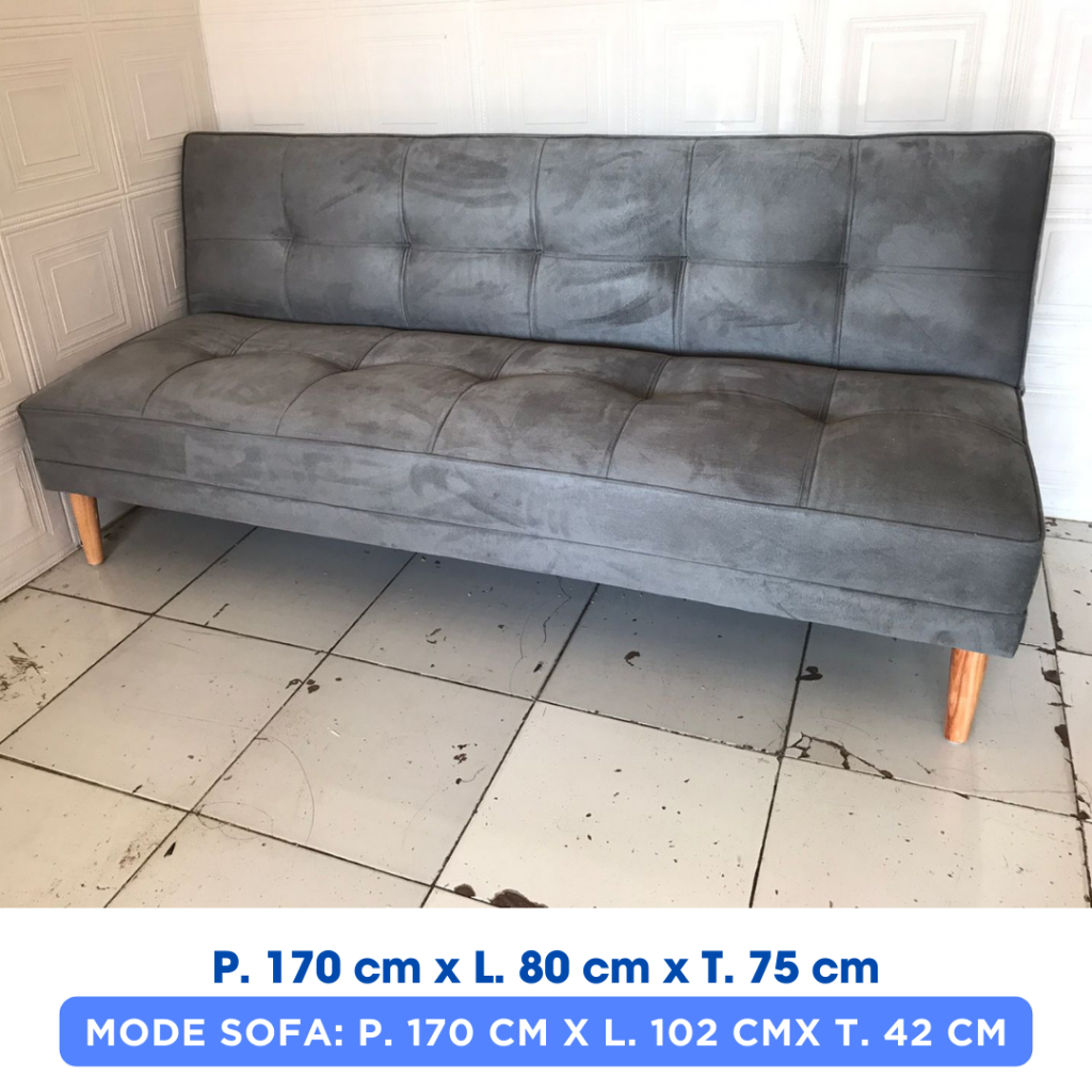 Jual LOTUS - SOFA BED MODEL INFORMAS/IKEA | SOFA MULTIFUNGSI | Shopee Indonesia