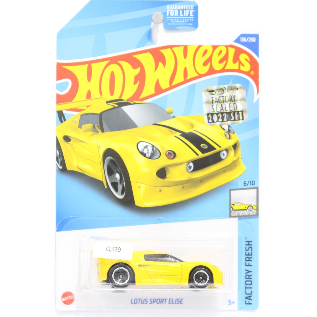 Jual HOT WHEELS LOTUS SPORT ELISE KUNING FACTORY SEALED 2022 Q339 | Shopee Indonesia