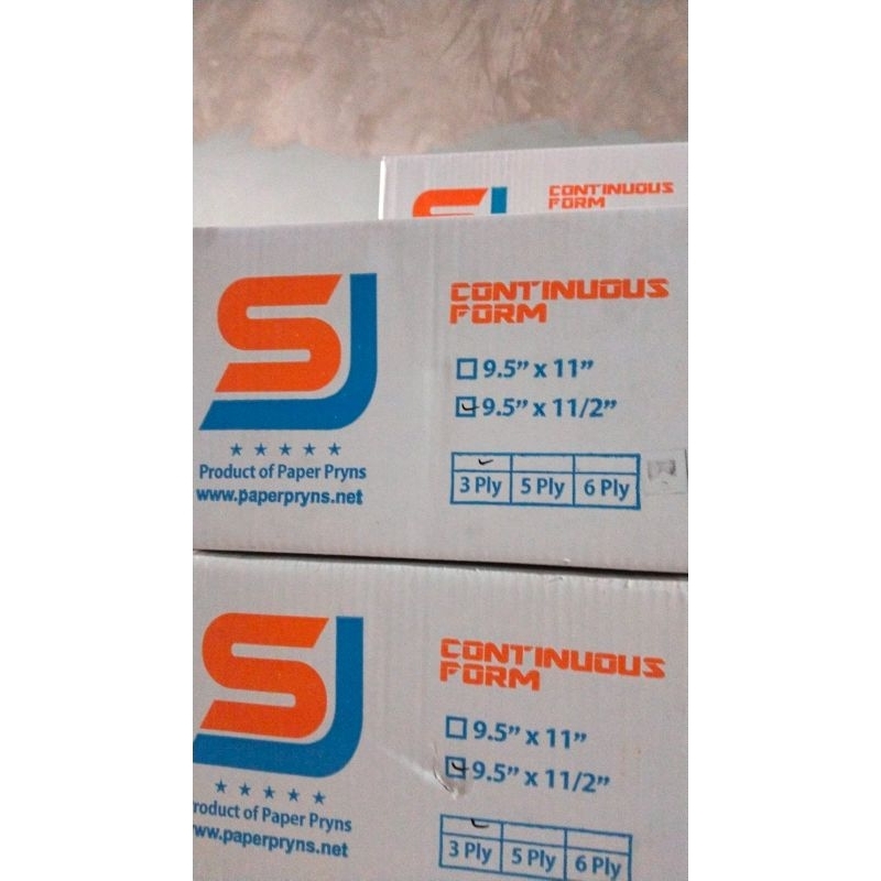 Jual Continuous Form 3 Ply Kertas Komputer SJ | Shopee Indonesia