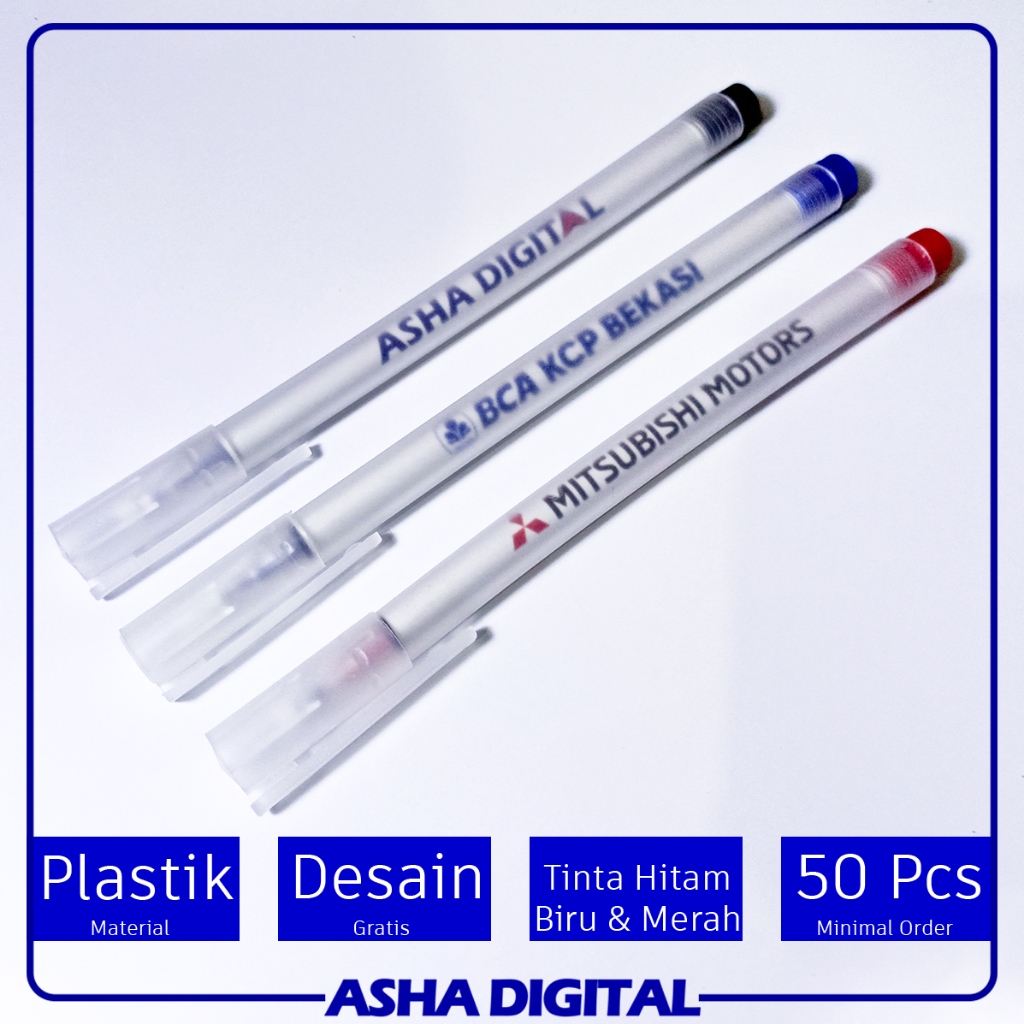 Jual Pulpen Promosi Souvenir Doff | Bolpoin Custom Logo Tulisan| Cetak ...