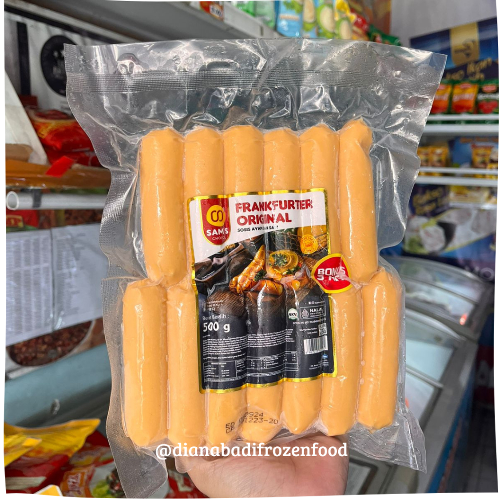 Jual SAM'S Choice Sosis Bakar Ayam Sapi Mini isi 13 Murah | Shopee ...