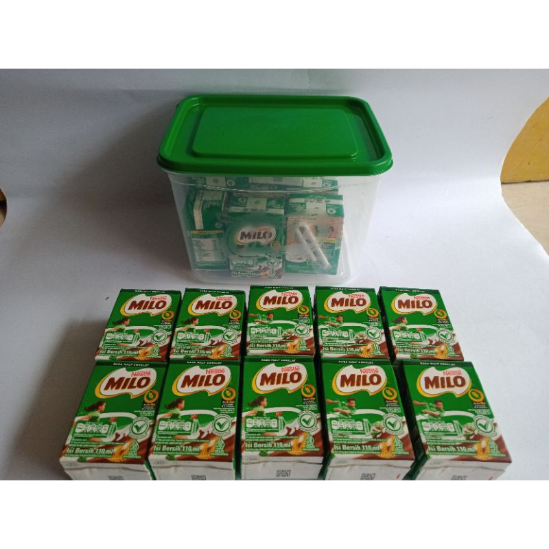 Jual uht milo 110ml free container exp september 2024 | Shopee Indonesia