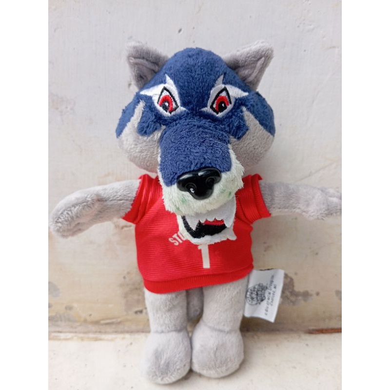 Jual Boneka Maskot Unik Universitas Stand Brook "Wolfie" | Shopee Indonesia