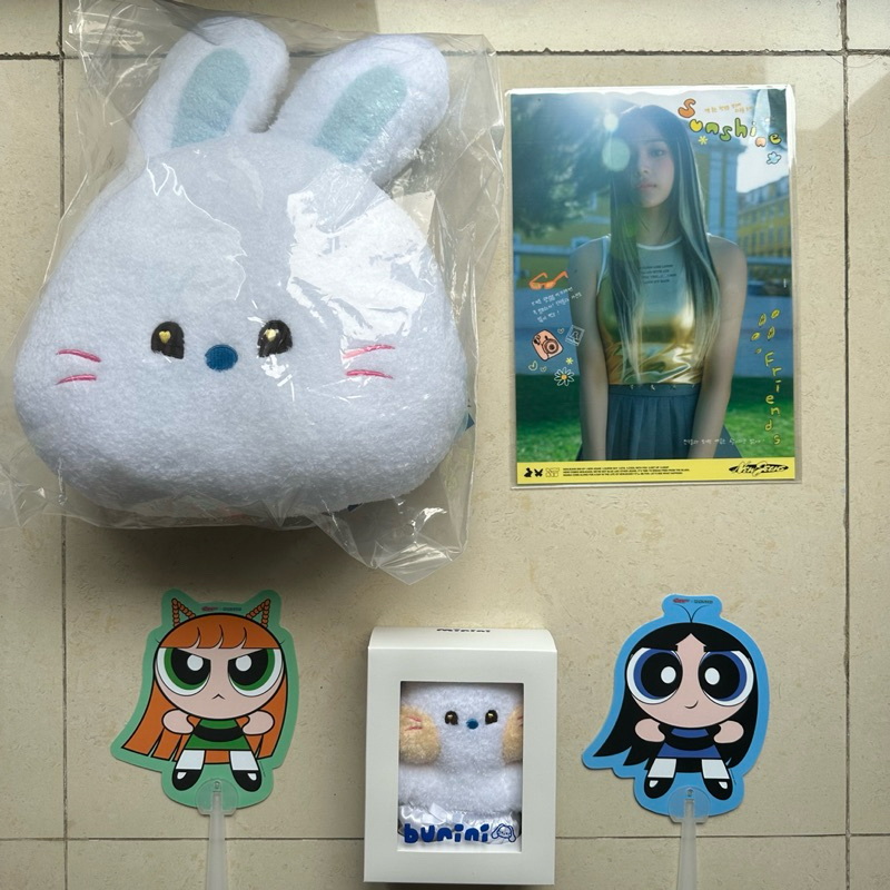 Jual NEWJEANS POP UP STORE LINE FRIENDS MERCHANDISE PLUSH BUNINI POWER ...