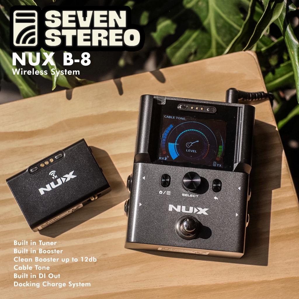 Jual Nux B8 B-8 Professional Wireless System | Shopee Indonesia
