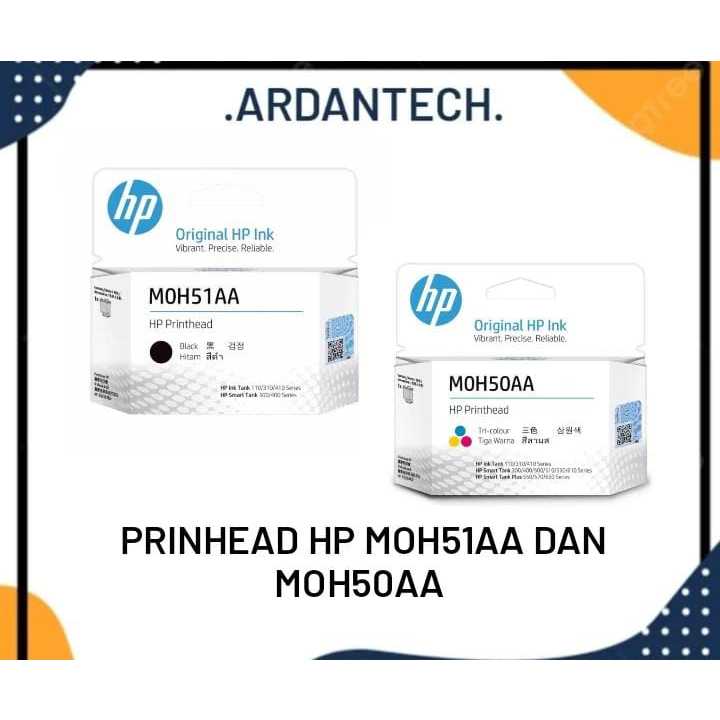 Jual HP Printhead M0H51AA/M0H50AA Original | Shopee Indonesia