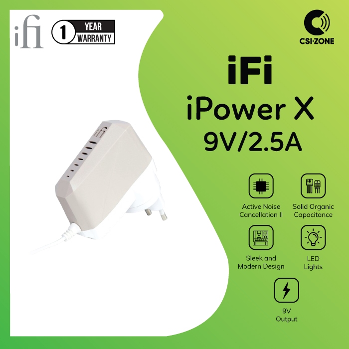 Jual IFI IPower X Low Noise Adapter - 9V | Shopee Indonesia