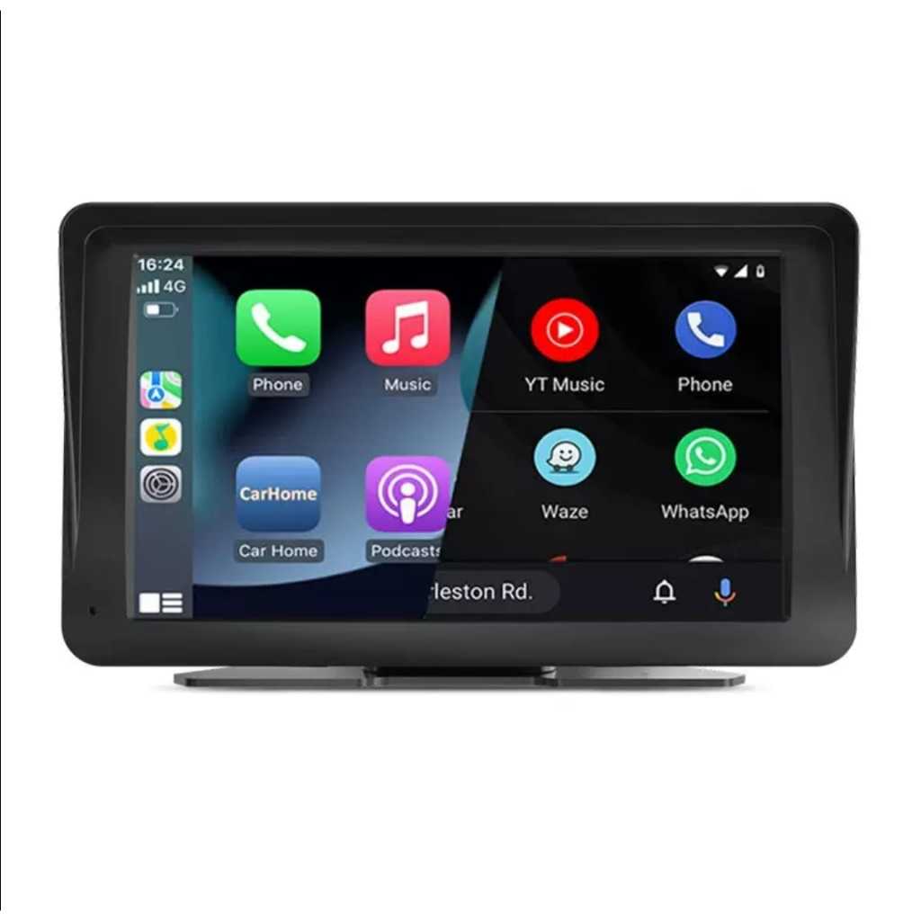 Jual Yoelbaer Carplay Android Auto Mobil Portabel 7 Inci, Host Mp5 ...
