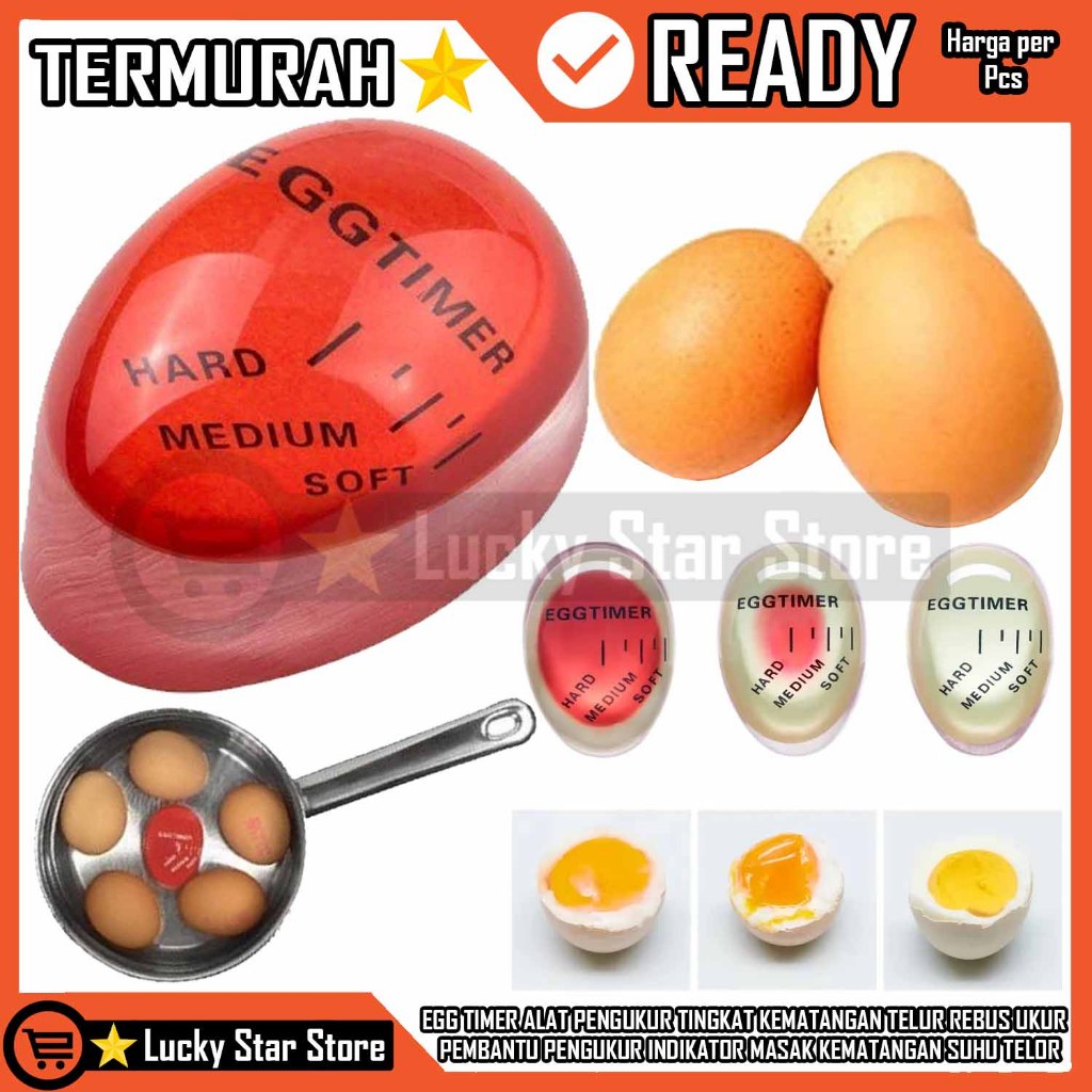 Jual Alat Pembantu Pengukur Kematangan Merebus Telur Ayam Bebek Perlengkapan Peralatan Rumah ...